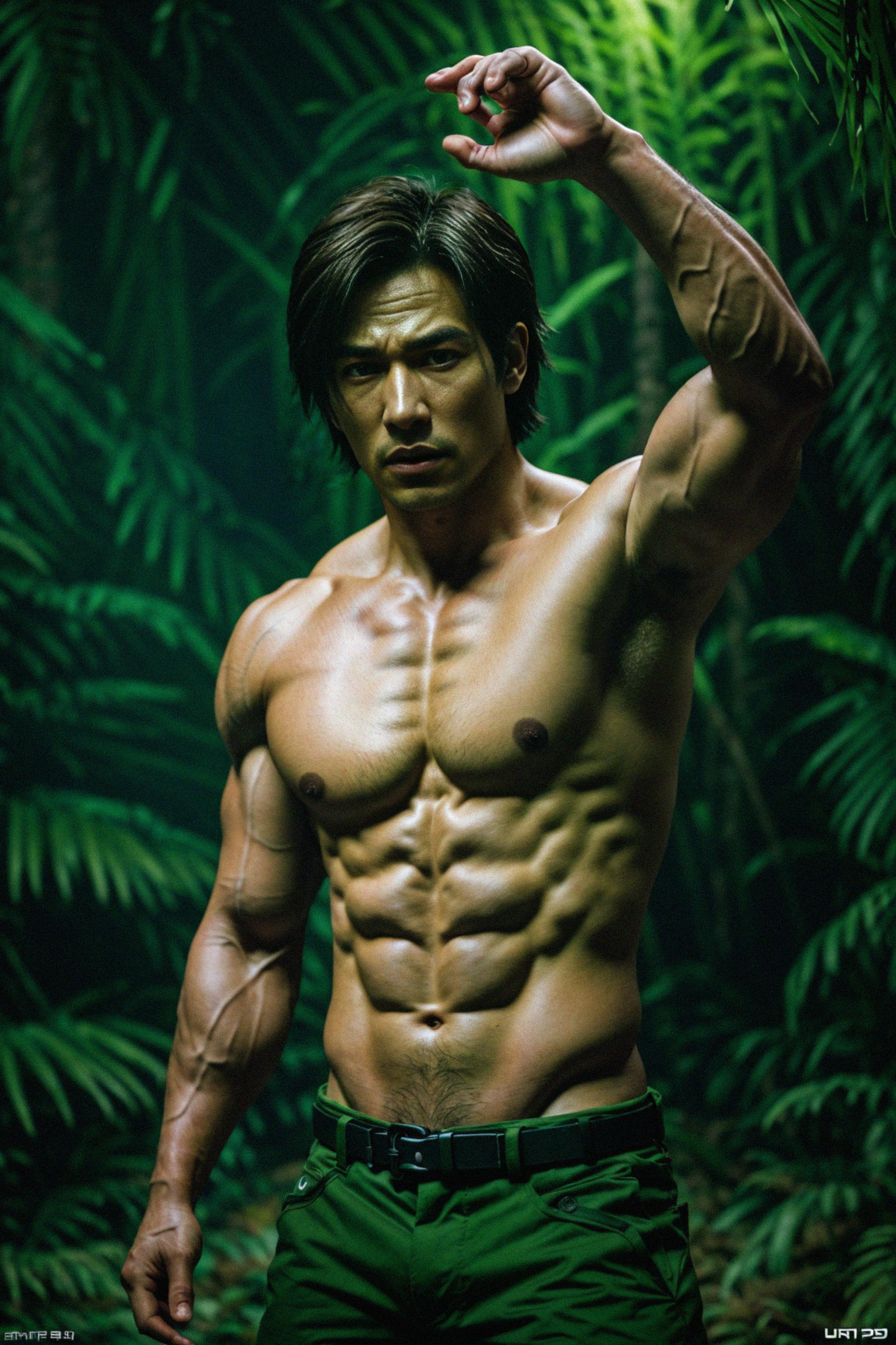 Man as masculine male sidekick of Lara Croft in Tombraider, in ...