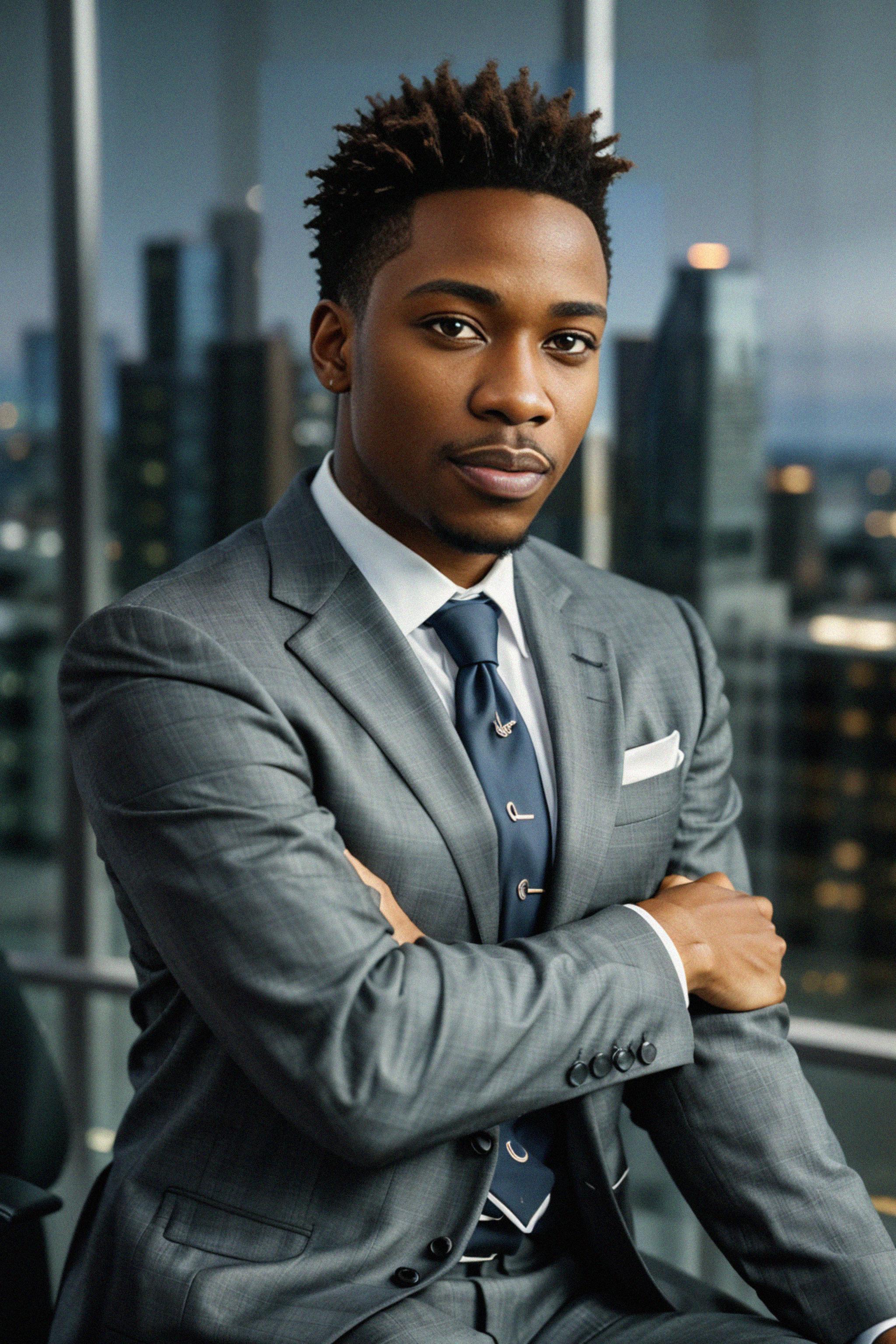 8k professional headshot of man, crisp details, studio backdrop ...