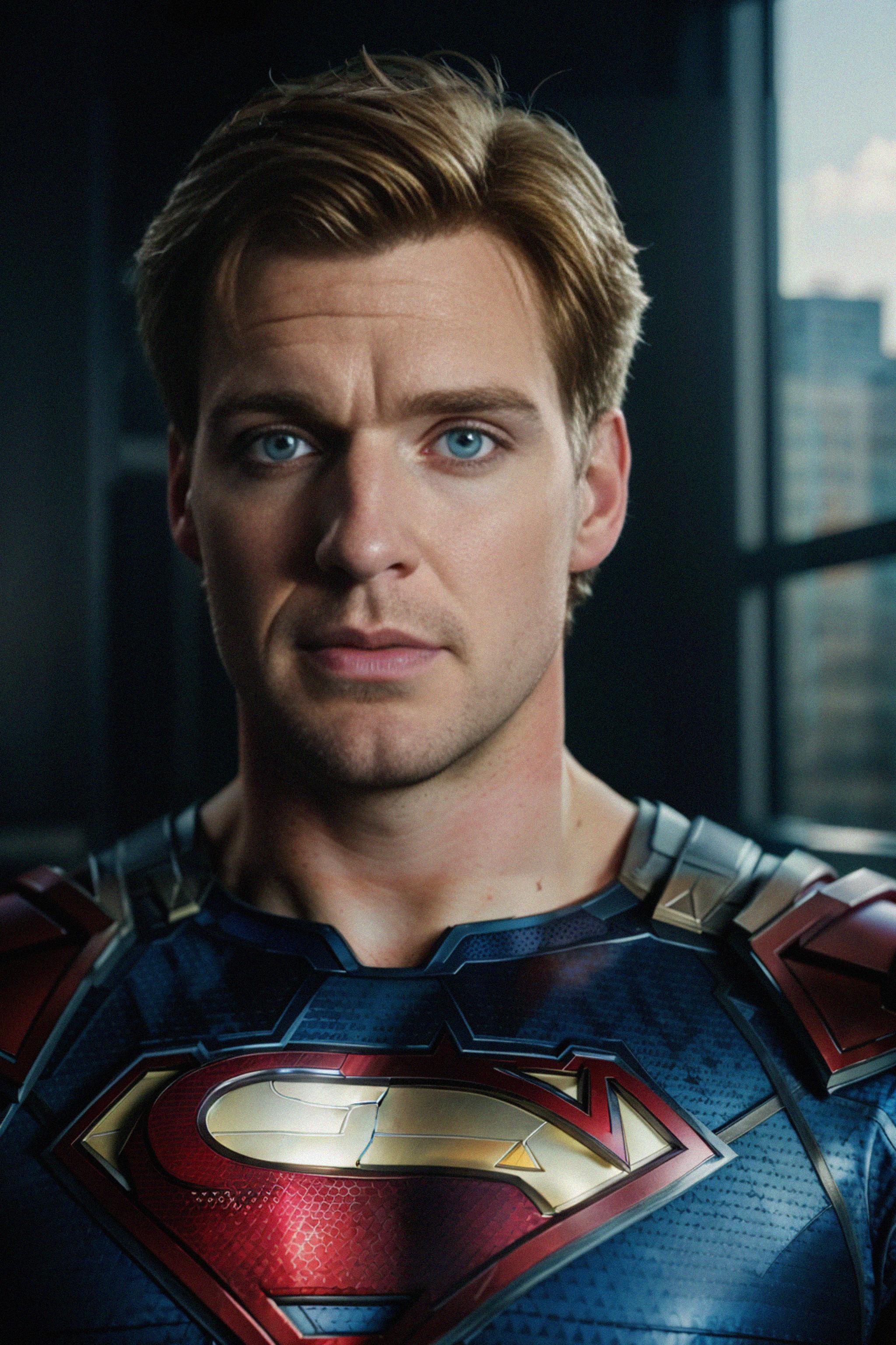 Man as Avengers Superman Superhero - #7722231 - Royalty Free - AI Photo ...