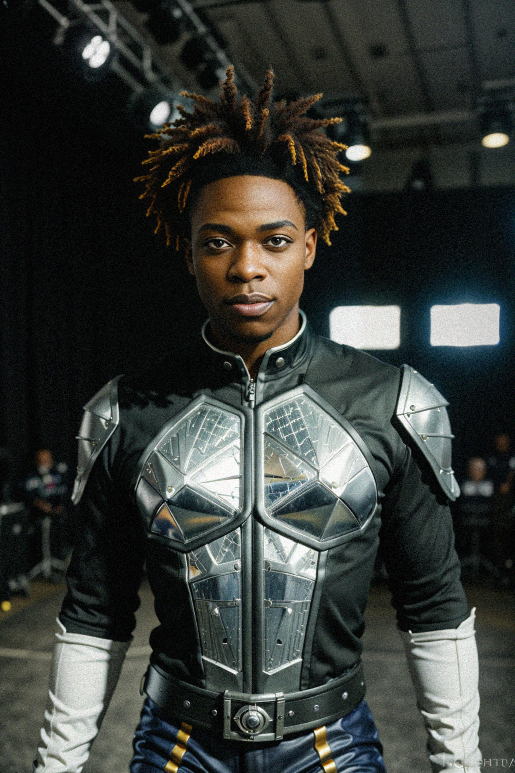 Cosplayer man as cosplay convention, studio lights - #7724195 - Royalty ...