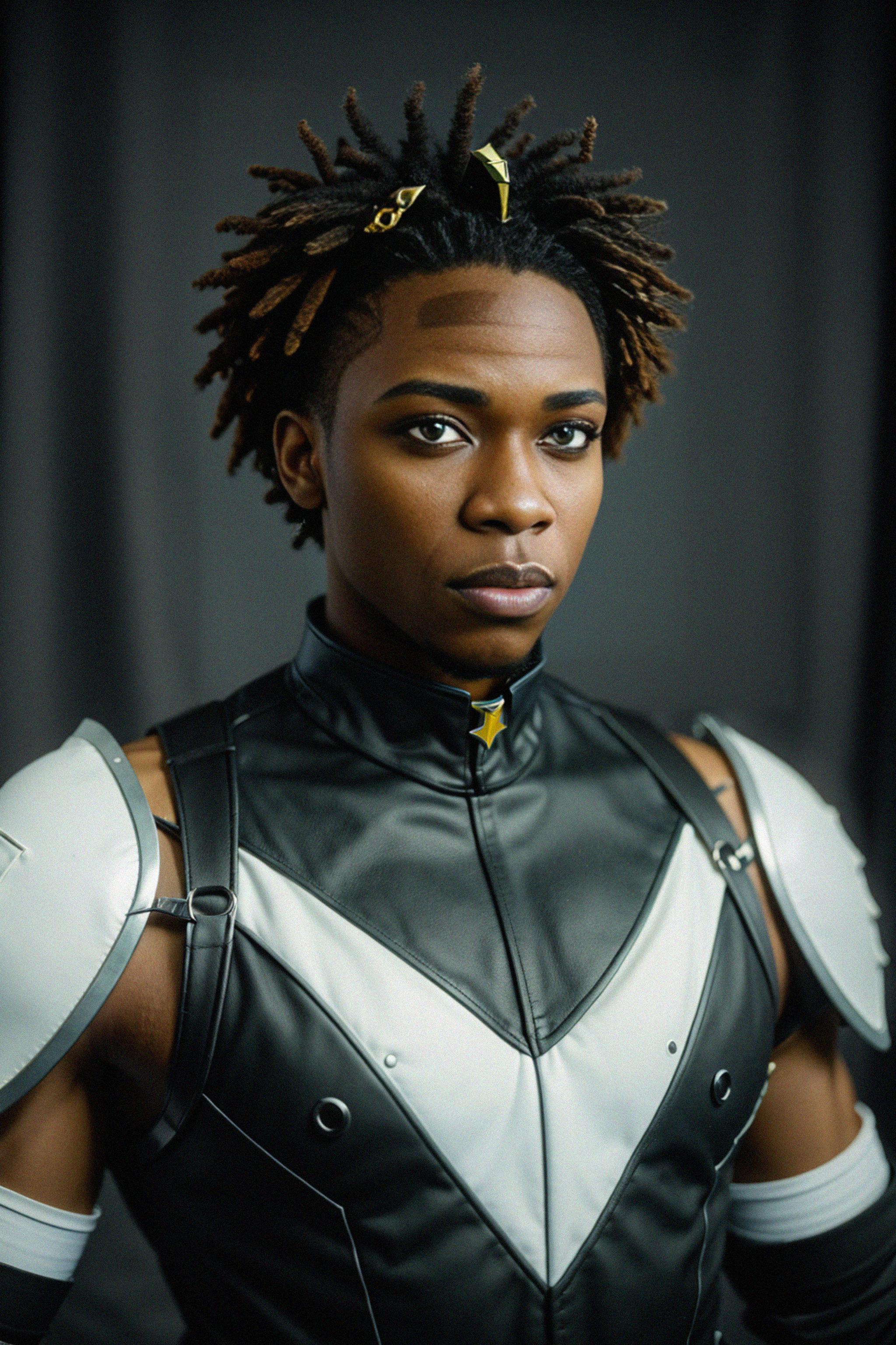 Cosplayer man as cosplay convention, studio lights - #7724244 - Royalty ...