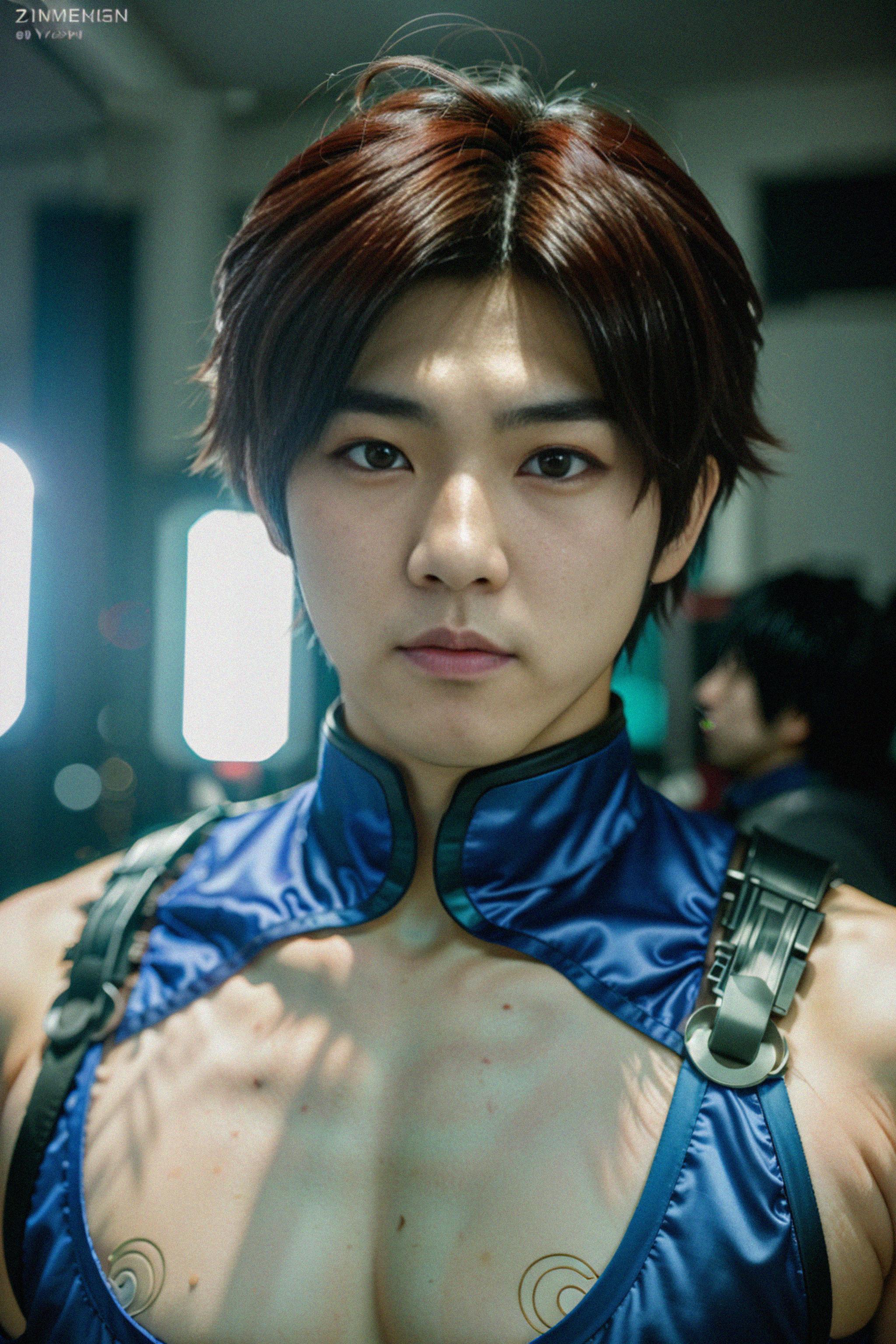 Cosplayer man as cosplay convention, studio lights - #7724529 - Royalty ...