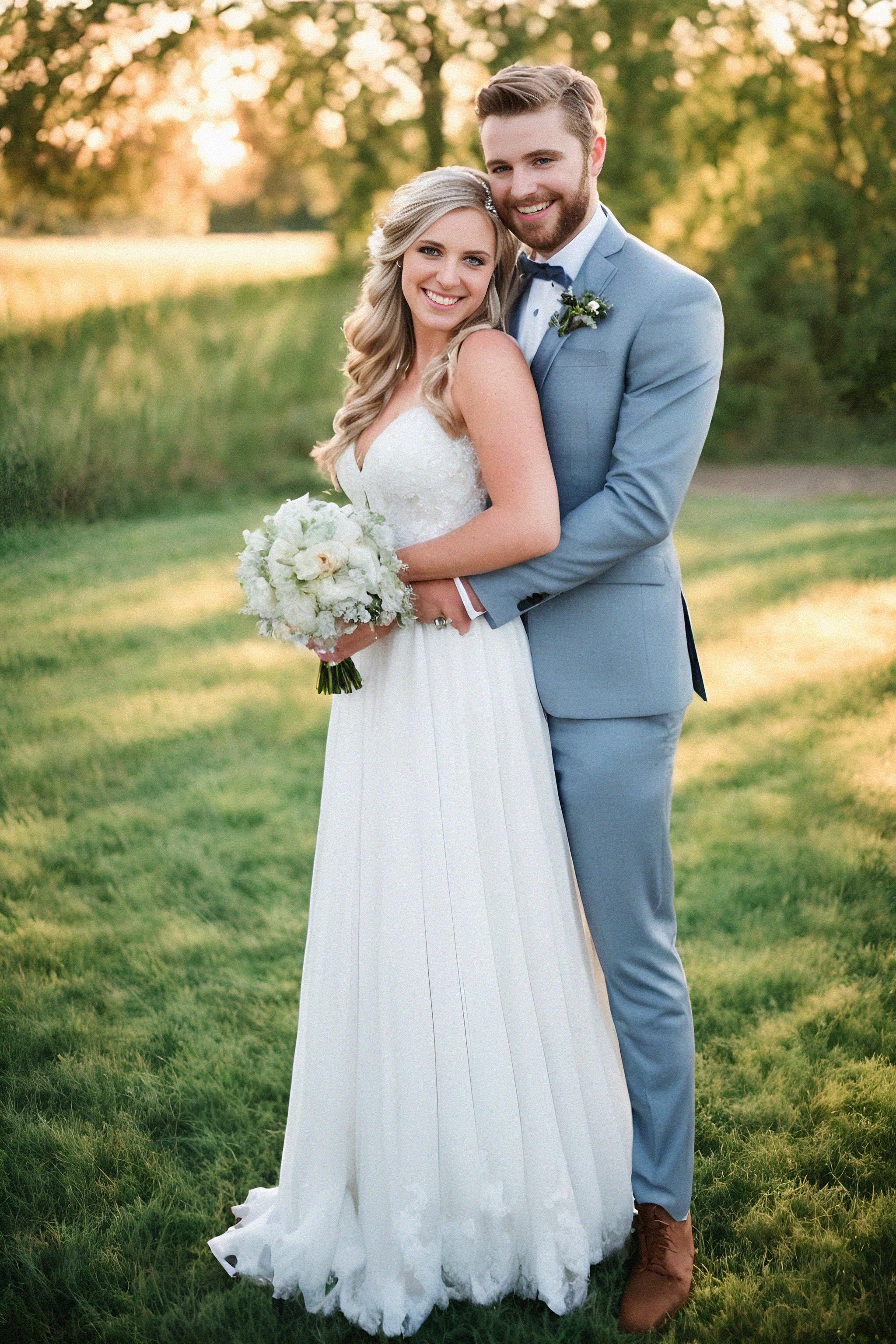 Smiling woman in wedding photoshoot. bridal style. wedding style ...