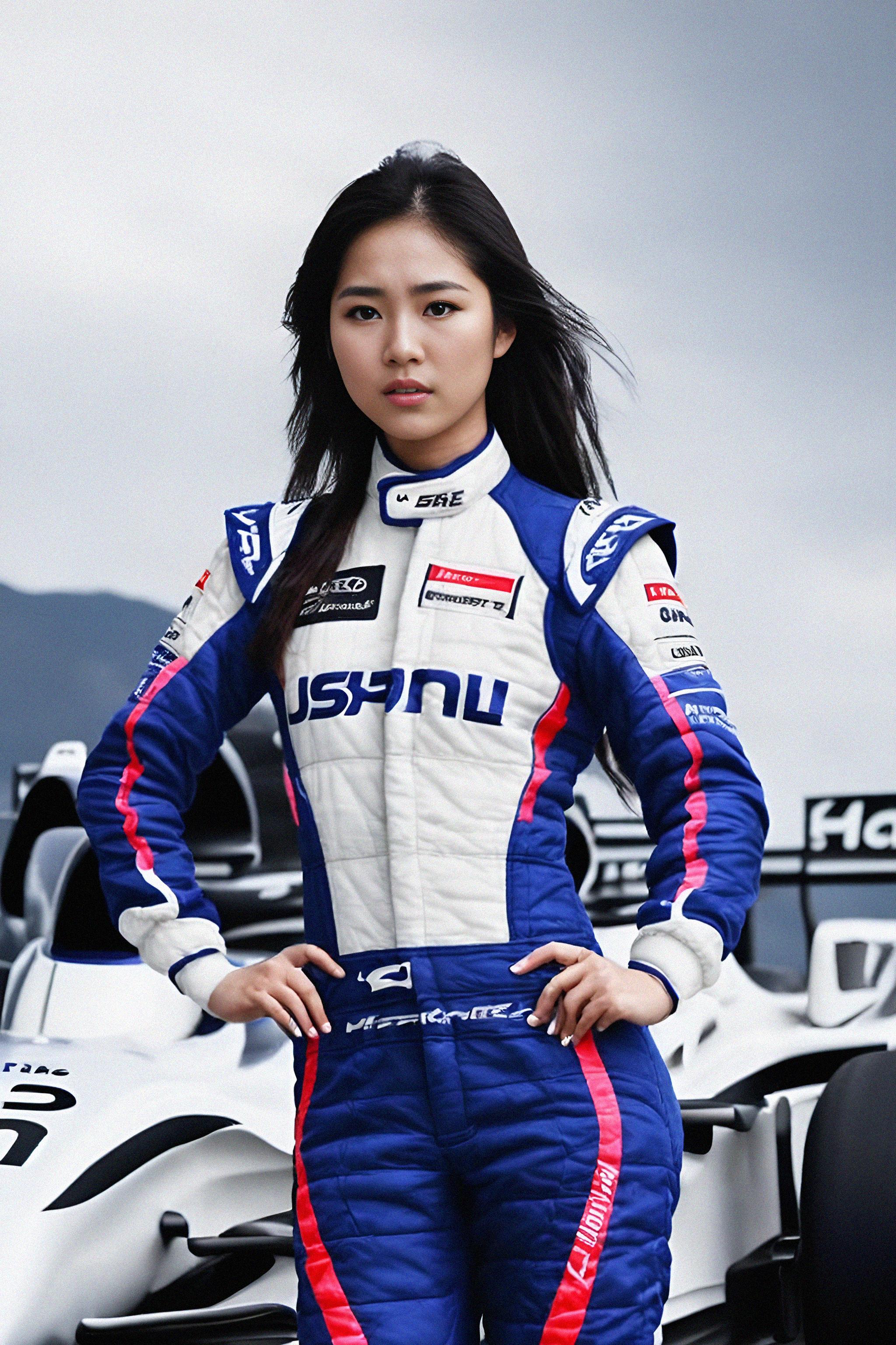 Ultra realistic photograph of woman as Formula 1 race driver - #8733362 ...