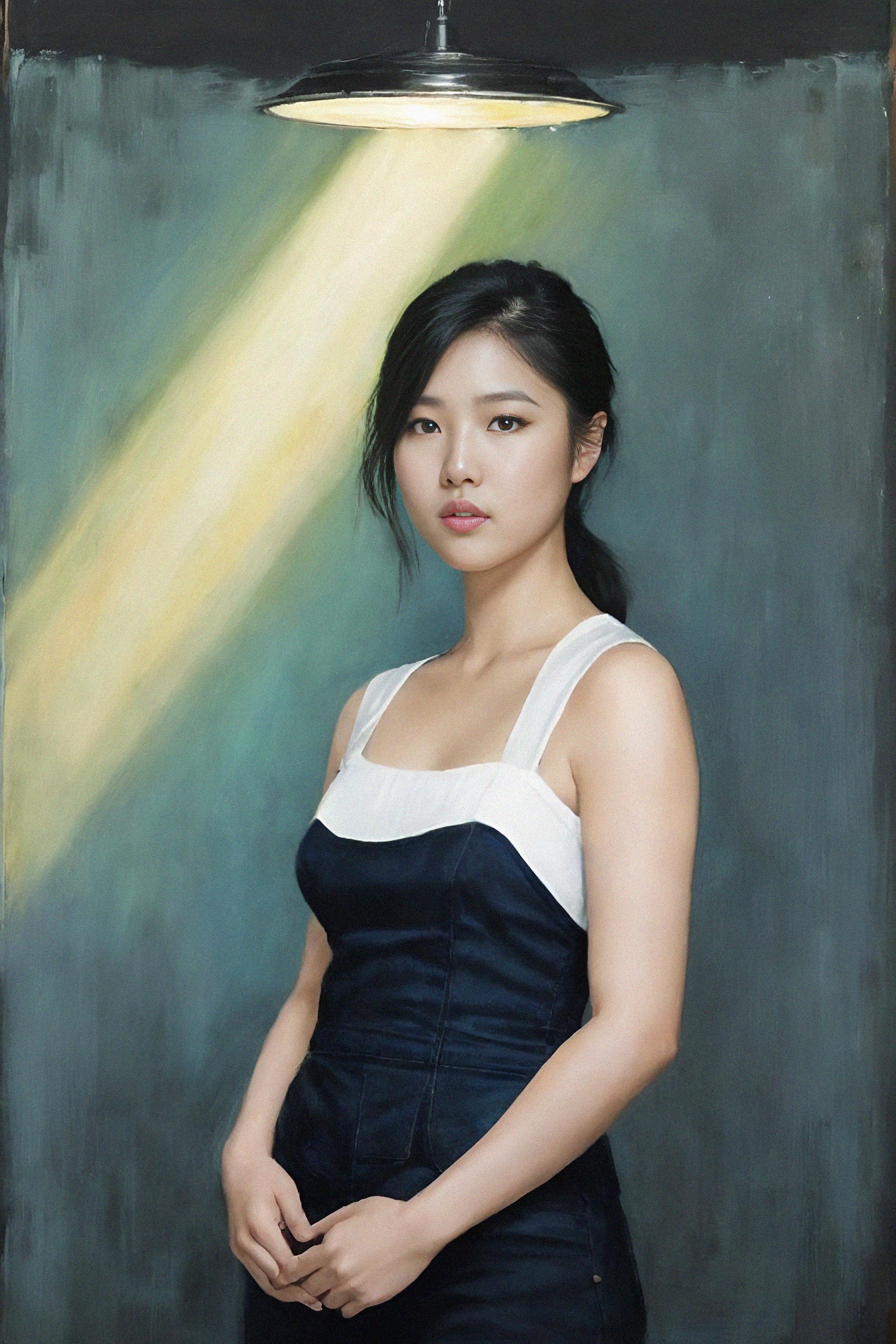 Painting of woman, ultra realistic, concept art - #8733376 - Royalty ...