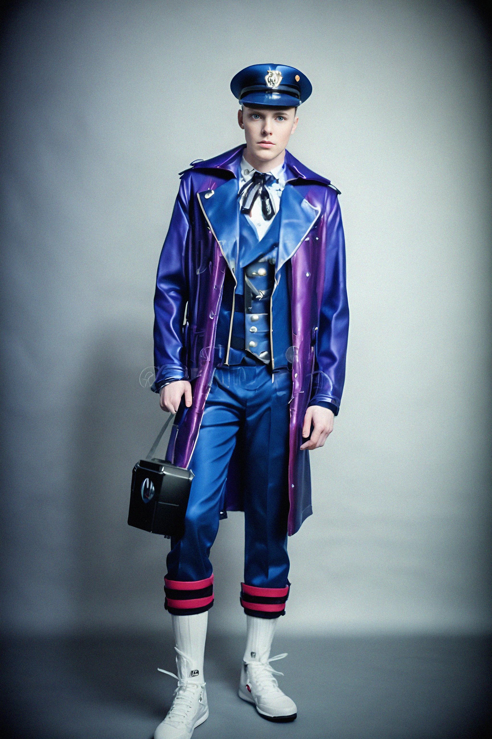 Cosplayer man as cosplay convention, studio lights - #8736412 - Royalty ...