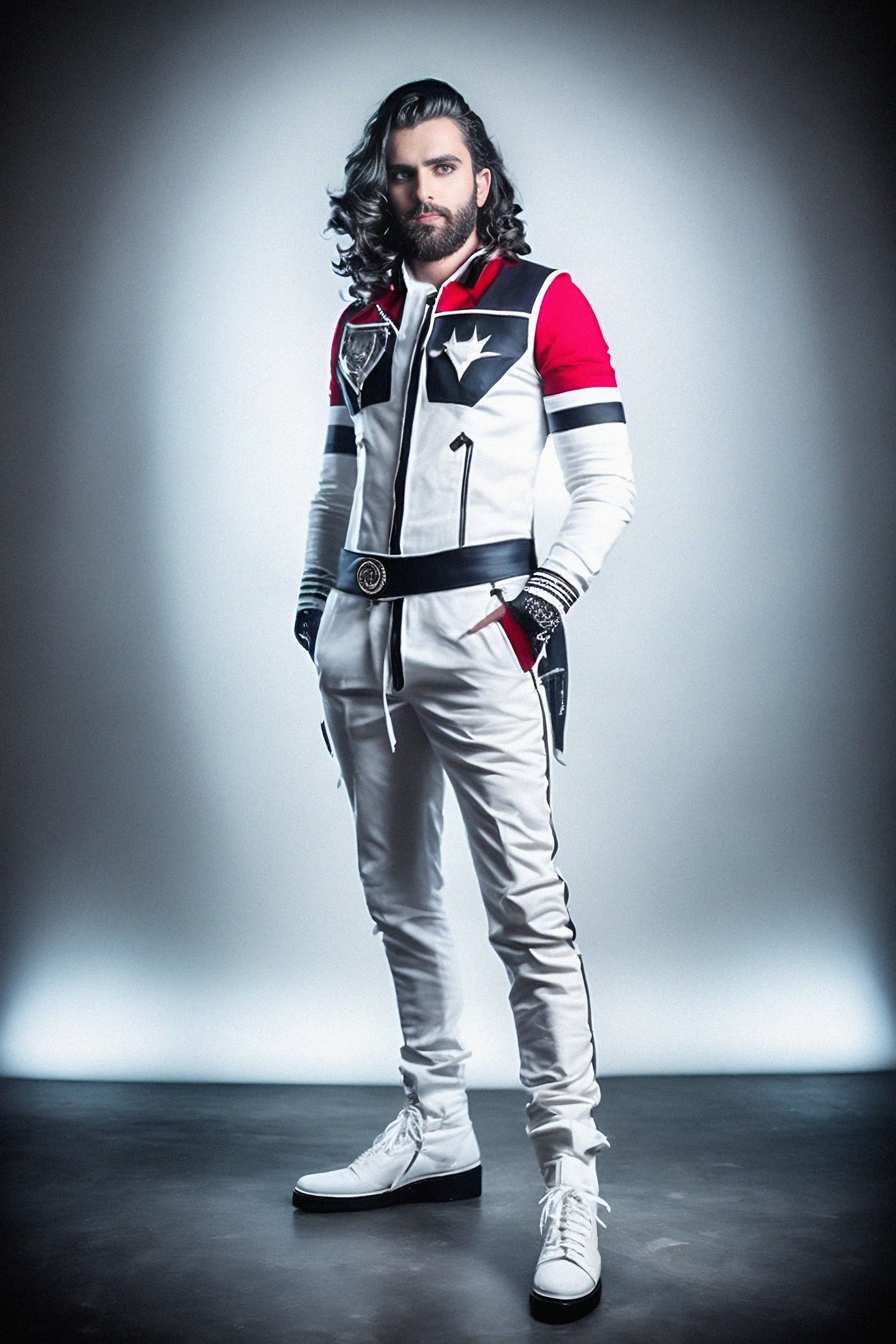 Cosplayer man as cosplay convention, studio lights - #8736468 - Royalty ...