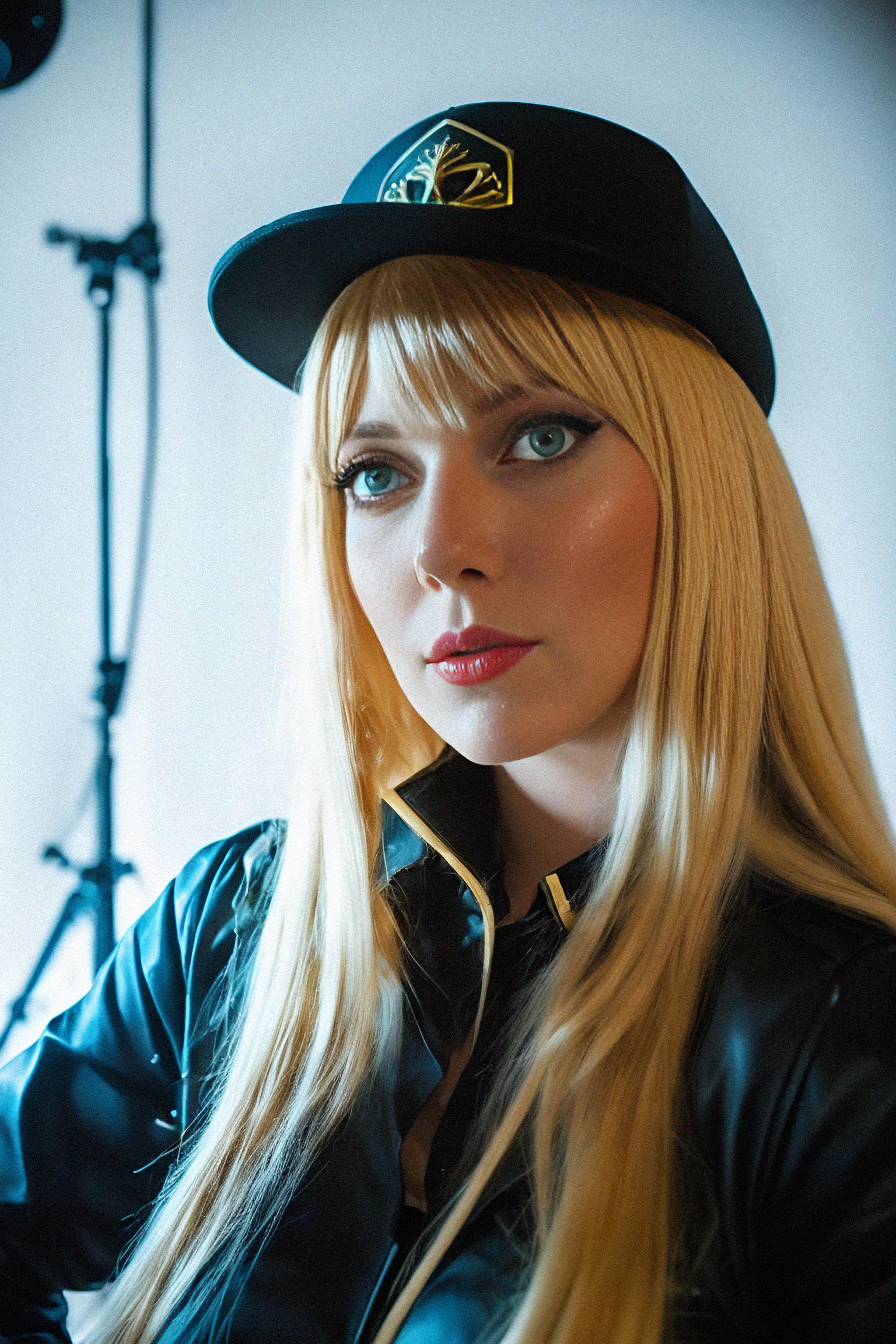 Cosplayer woman as cosplay convention, studio lights - #8736516 ...