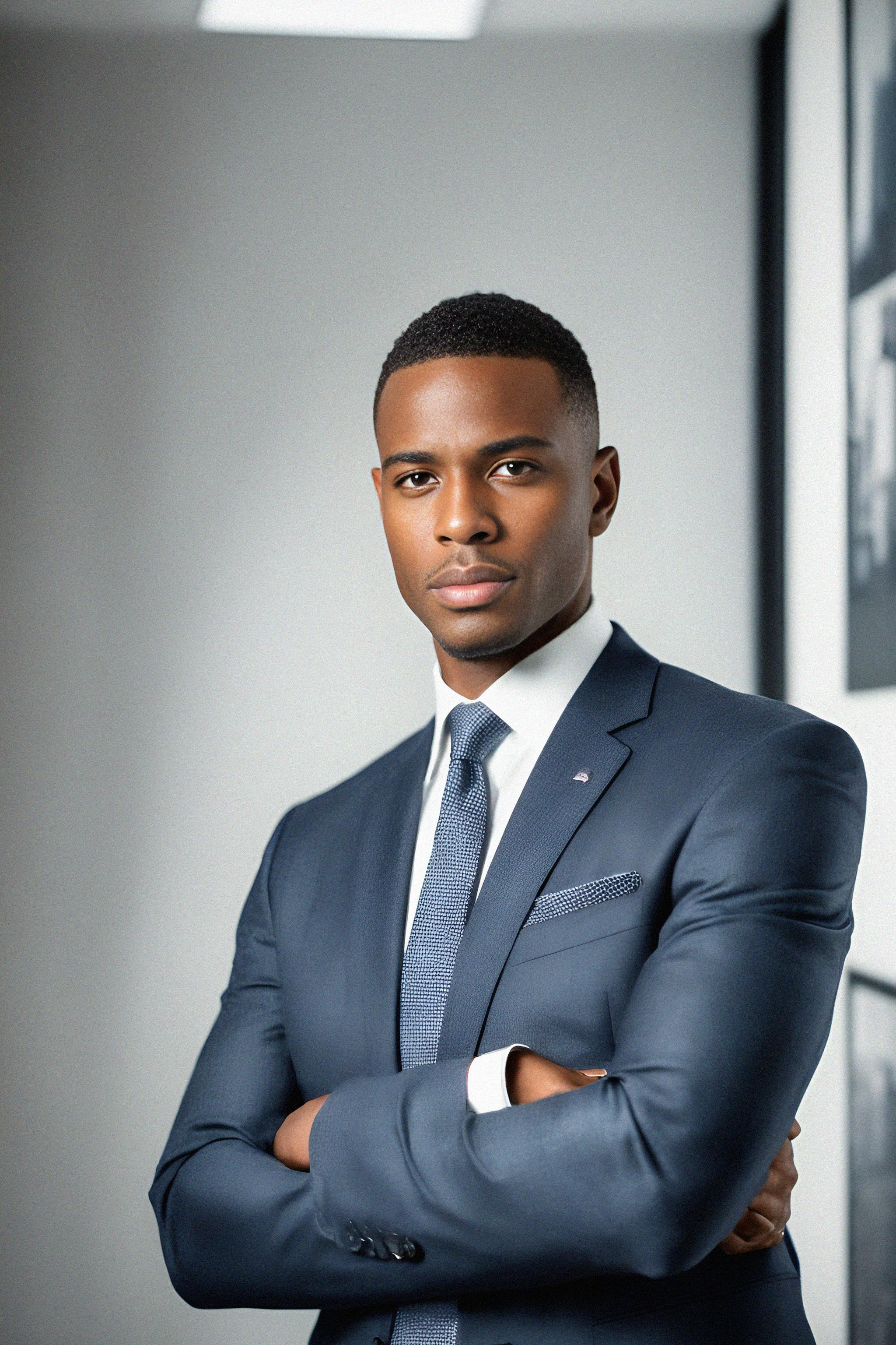 8k professional headshot of man, crisp details, studio backdrop ...