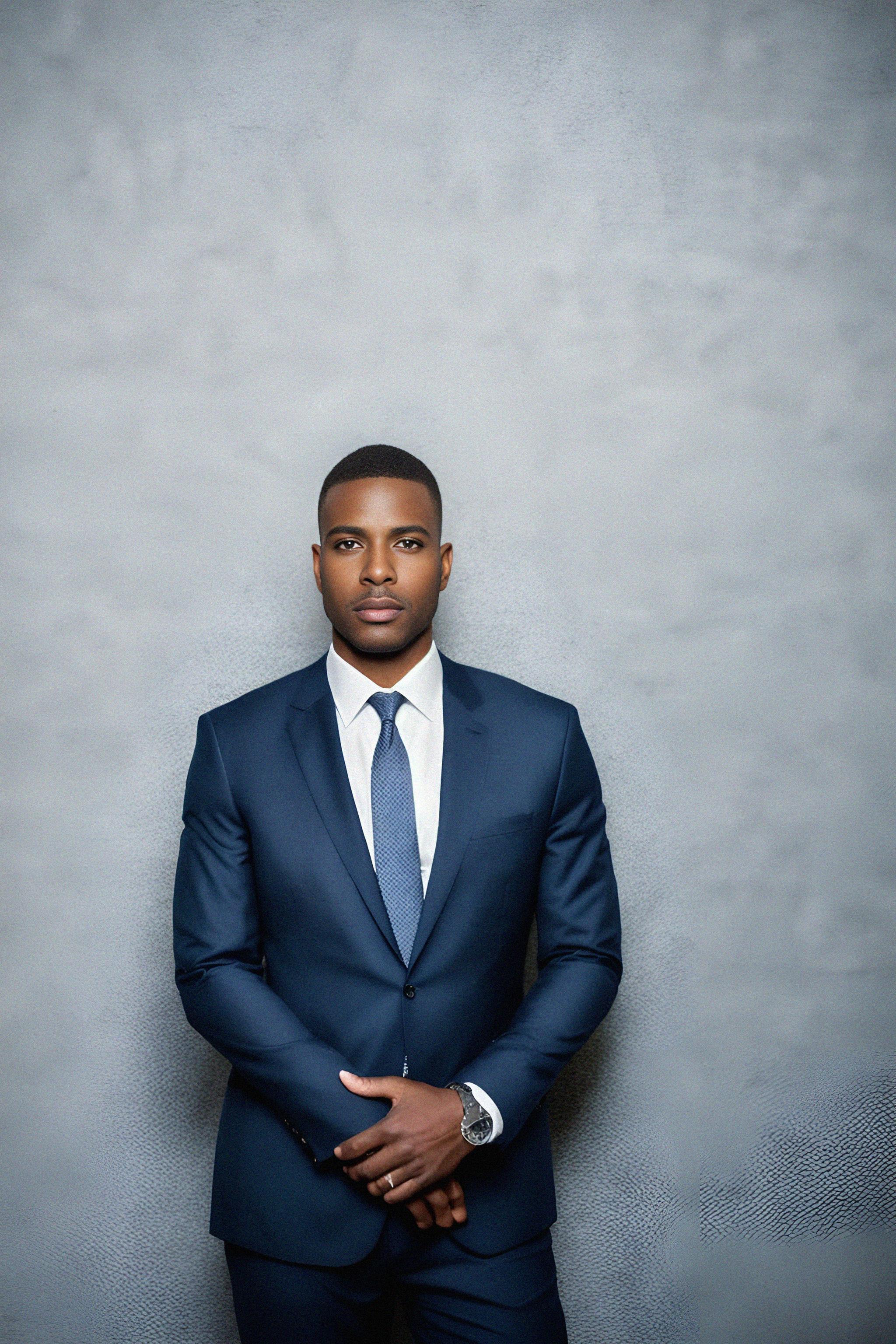 8k professional headshot of man, crisp details, studio backdrop ...