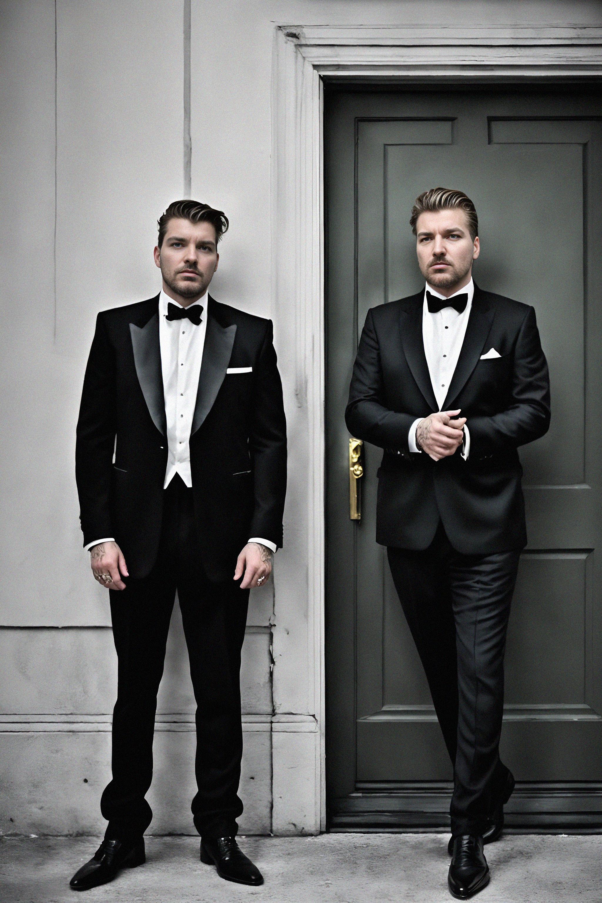 Beautiful man as a mobster, mafia, mafia outfit, tailored suits, chunky ...