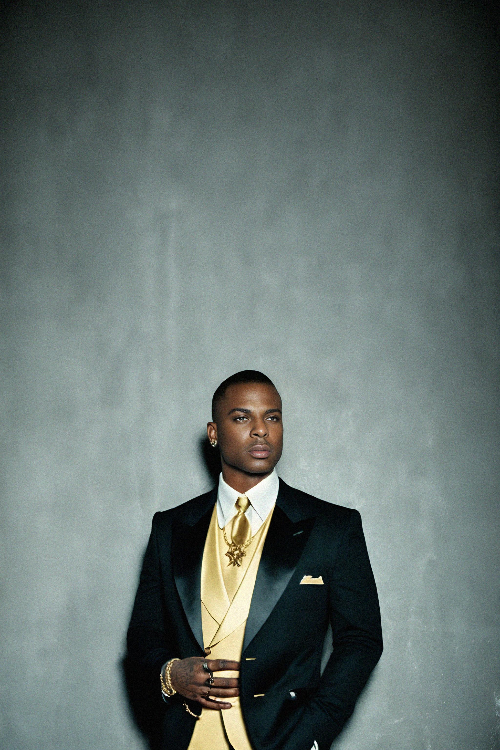 Beautiful man as a mobster, mafia, mafia outfit, tailored suits, chunky ...
