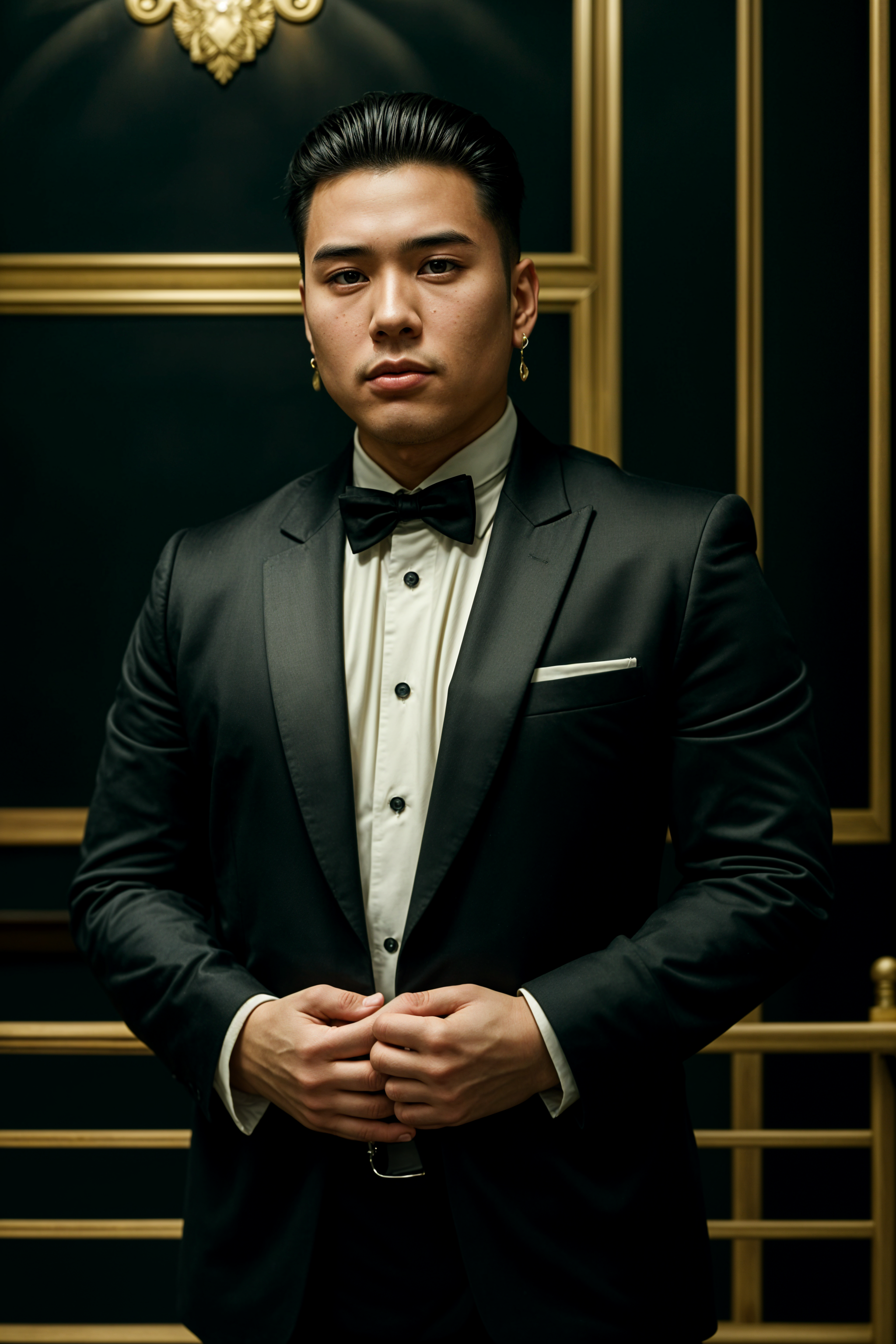 Beautiful man as a mobster, mafia, mafia outfit, tailored suits, chunky ...